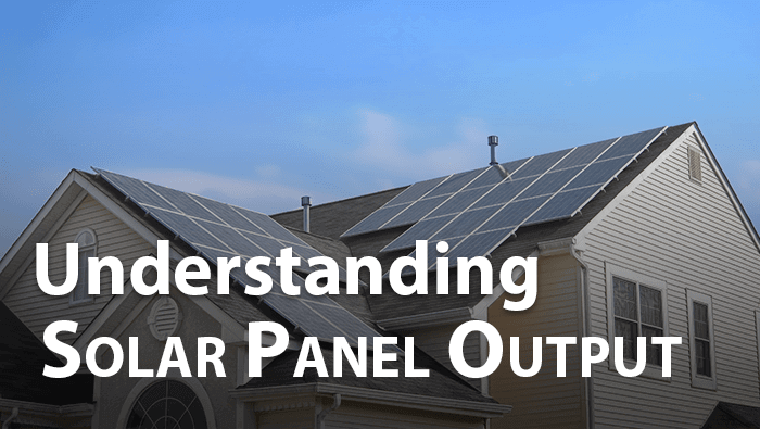 How Much Electric Power Does a Solar Panel Produce?